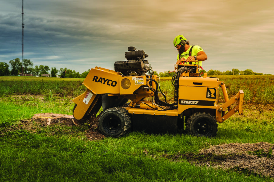 Rayco RG37 Super Jr Self Propelled Stump Grinder | Weaver's Equipment