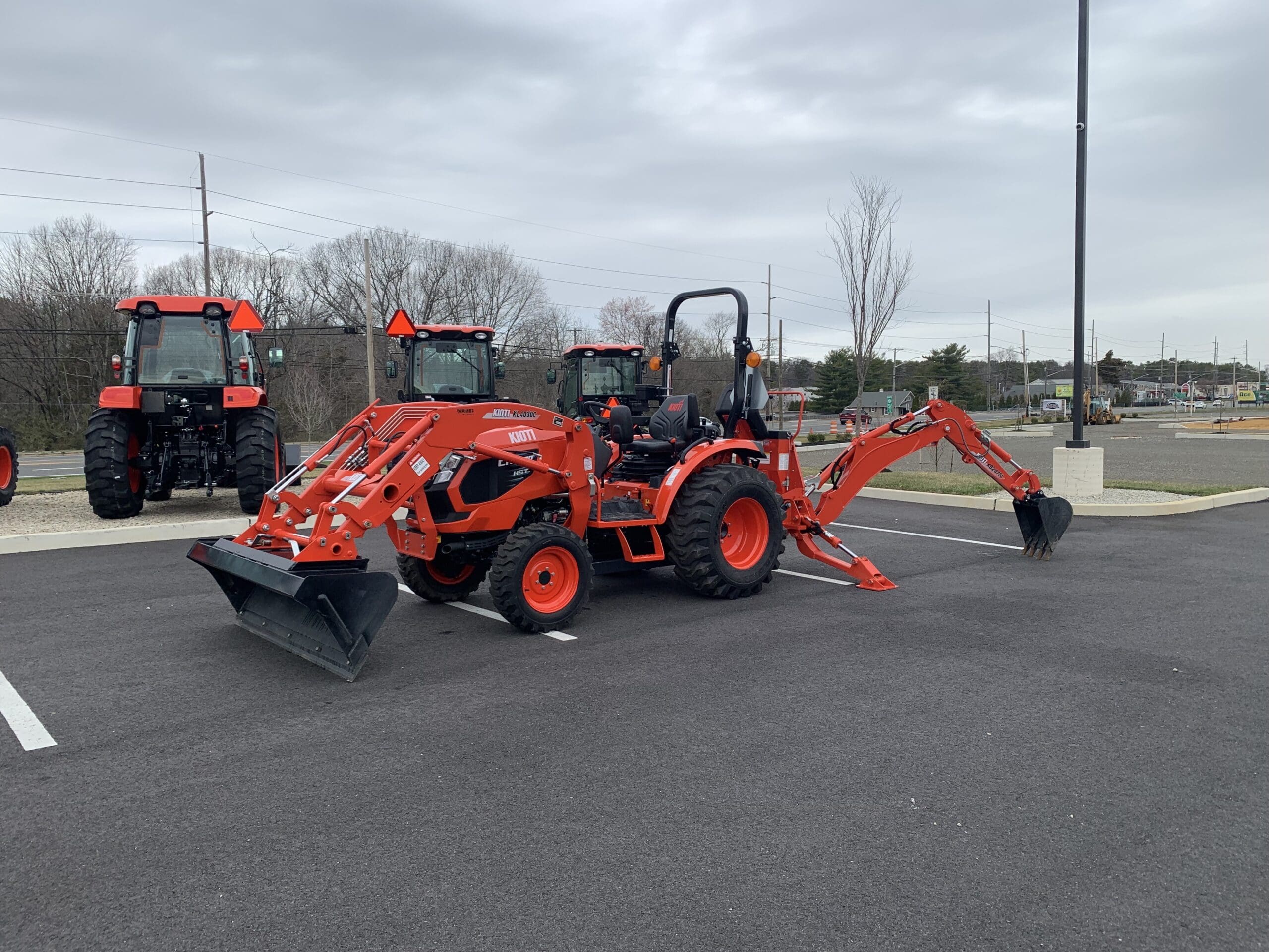 35 HP Kioti Tractor Loader Backhoe for Rent | Weaver's Equipment